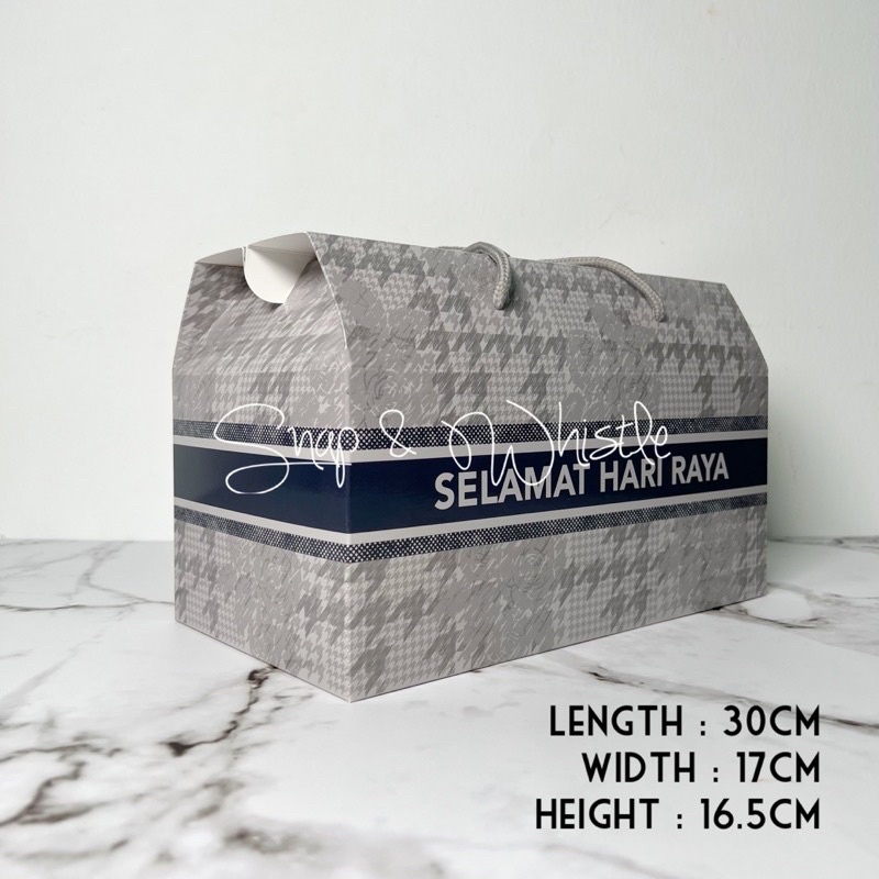 2025 BIG SIZE Hari Raya Gift Box Kotak Kuih Raya Aidiladha Packaging ...