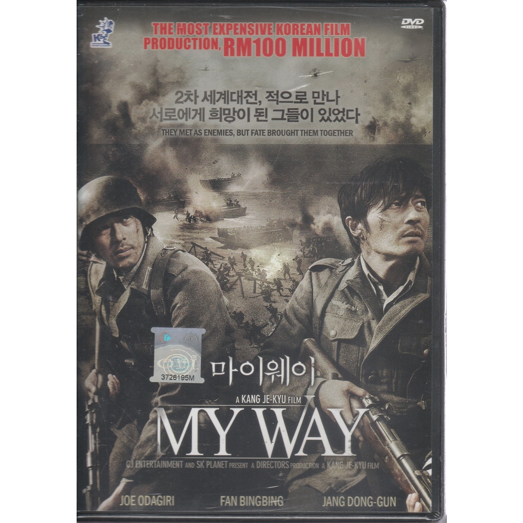 Korean Movie DVD My Way (2011) KL-DVD-707 | Shopee Malaysia