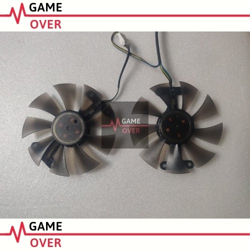 POWERCOLOR RED DRAGON RX 470, 480, 570, 580 Replacement GPU Fans ...