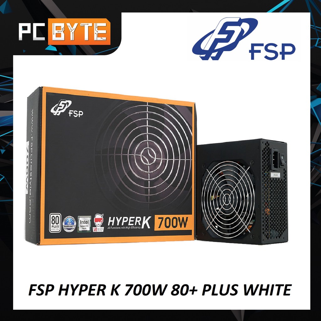 FSP Hyper K 80+ Plus White (700W) FSP-HP700S | Shopee Malaysia