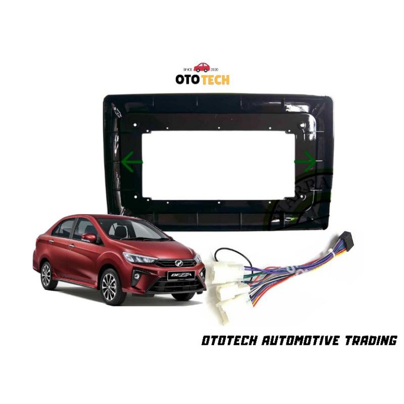 [Casing] Perodua Bezza 2020 Android Player Casing 10" with OEM Plug and ...