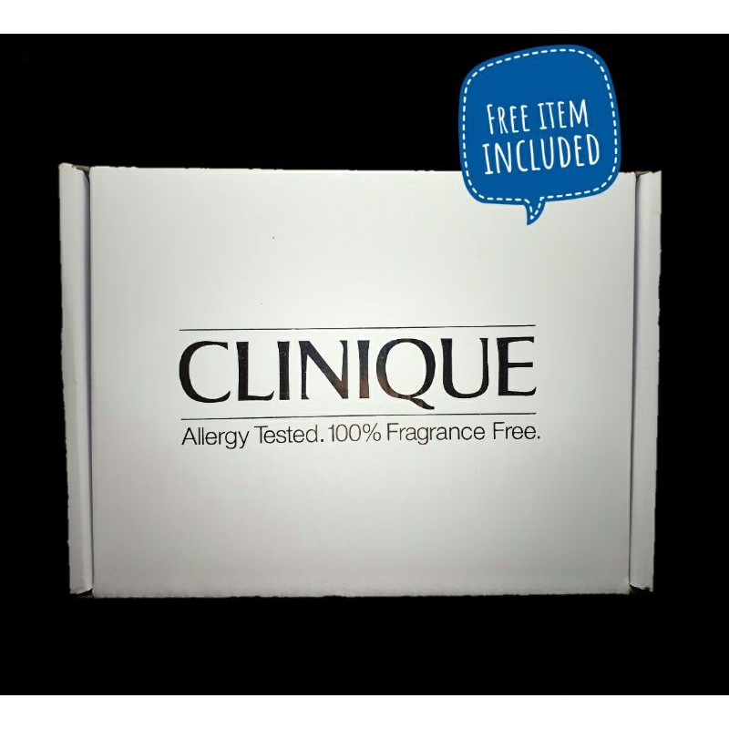 CLINIQUE BOX original with FREE Gift Box Filling Tissue Paper | Shopee ...