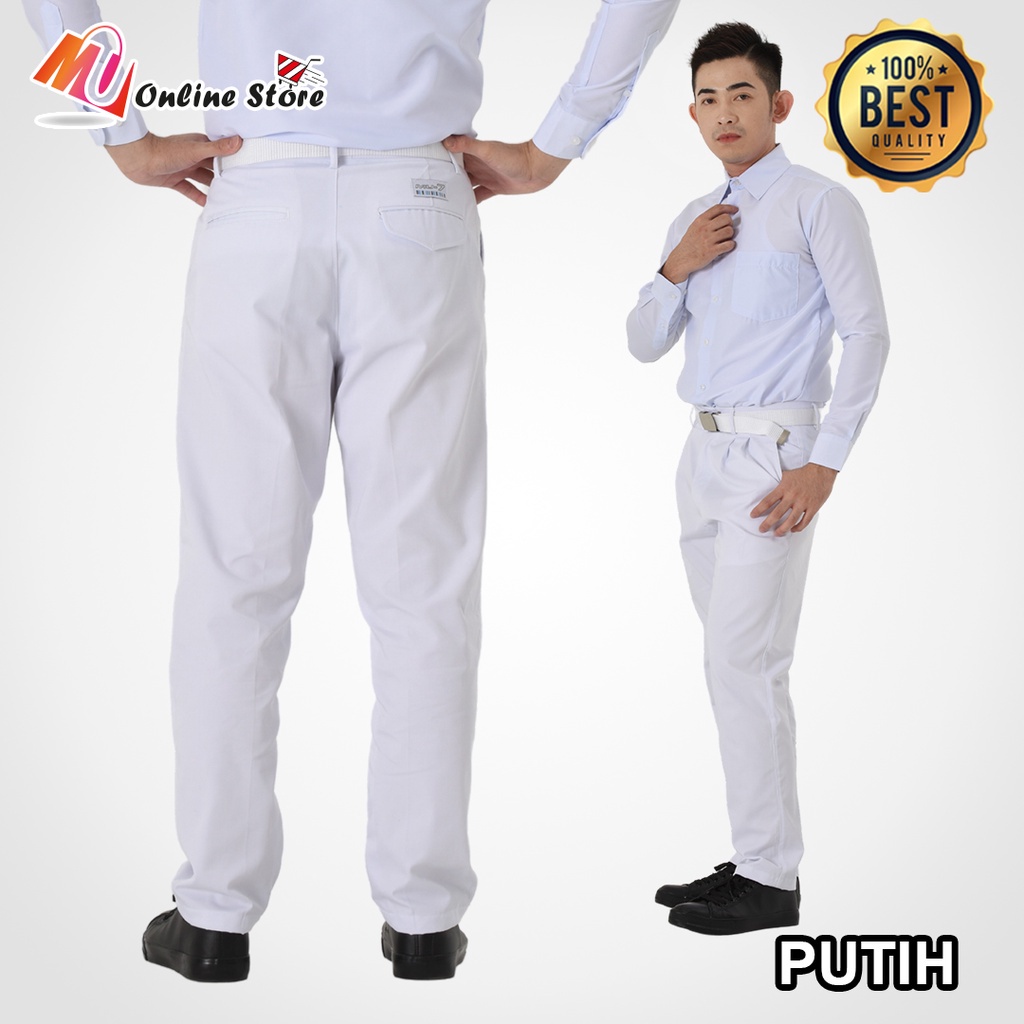 MU SELUAR PENGAWAS SEKOLAH HITAM DAN PUTIH / SELUAR PANJANG SEKOLAH ...