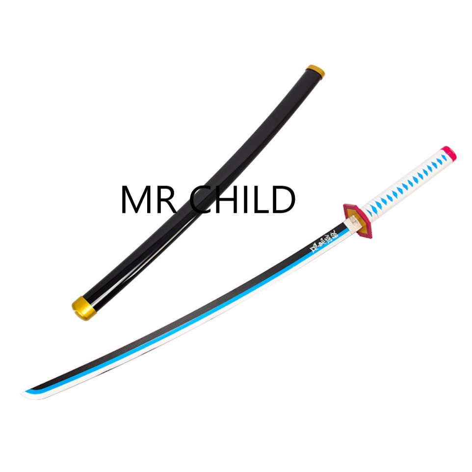 1:1 Demon Slayer wood Nichirin blades figure Kimetsu No Yaiba tanjiro ...