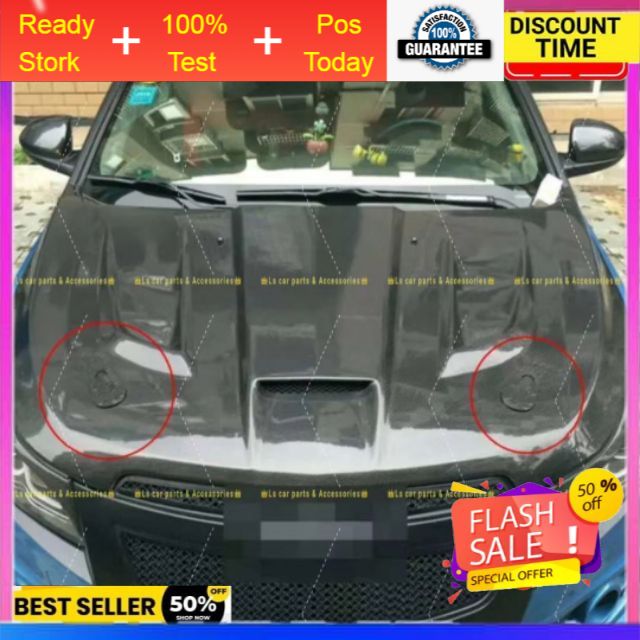 D1 Sanko 3D Carbon Fiber Hood Lock Generation Front Bumper Bonnet Plus Flush Kit Latch Pin ...