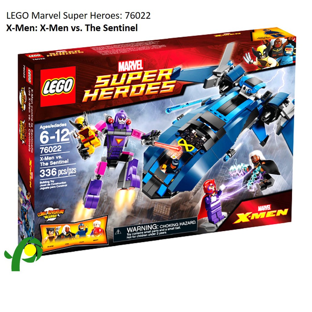 LEGO Marvel Super Heroes 76022 X-Men vs. The Sentinel Authentic Set ...