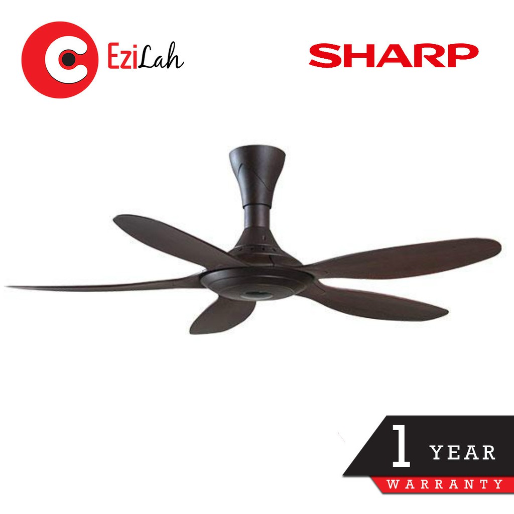 Sharp Ceiling Fan w/ Remote (56") PJC186WD | Shopee Malaysia