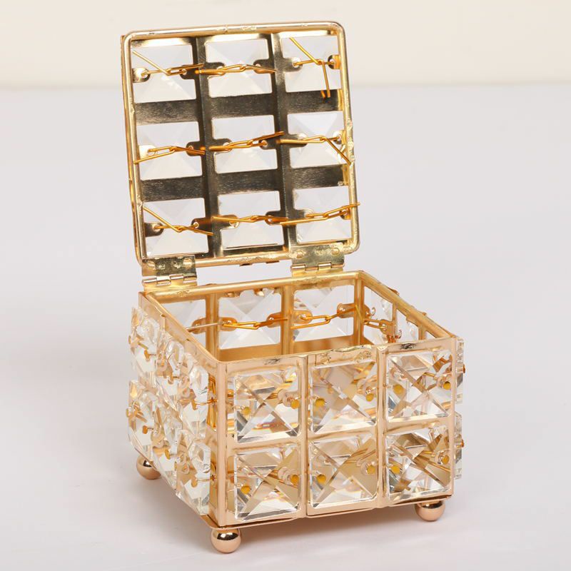 🔥READY STOCK 🔥KIM Crystal Jewerly Box Silver GOLD | Shopee Malaysia