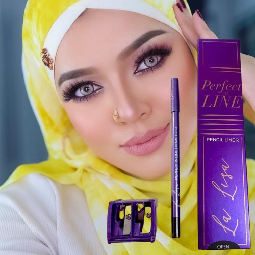 La Lisa Pencil Liner (Celak Pencil Hitam, Putih & Nude) | Shopee Malaysia