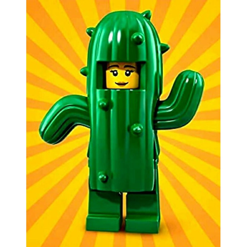Lego minifigure series 18 (71021)- Cactus Girl | Shopee Malaysia