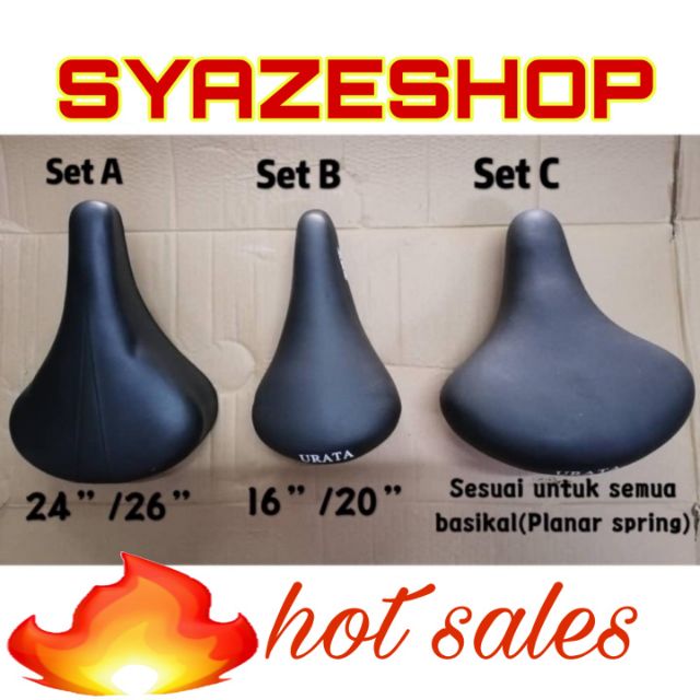 [NEW STOCK] SEAT basikal UNIVERSAL -bmx-fixie-mountain bike | Shopee ...