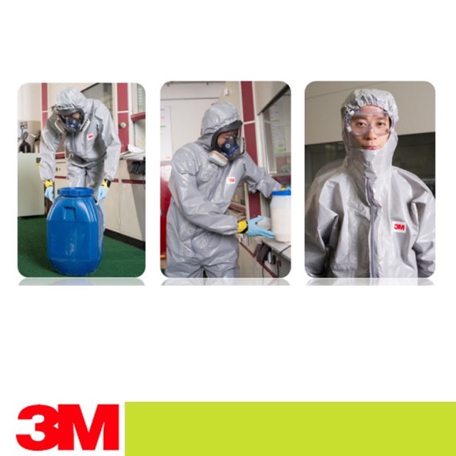 Original 3M 4510 / 4515 Disposable Coverall Protective Clothing Suit ...