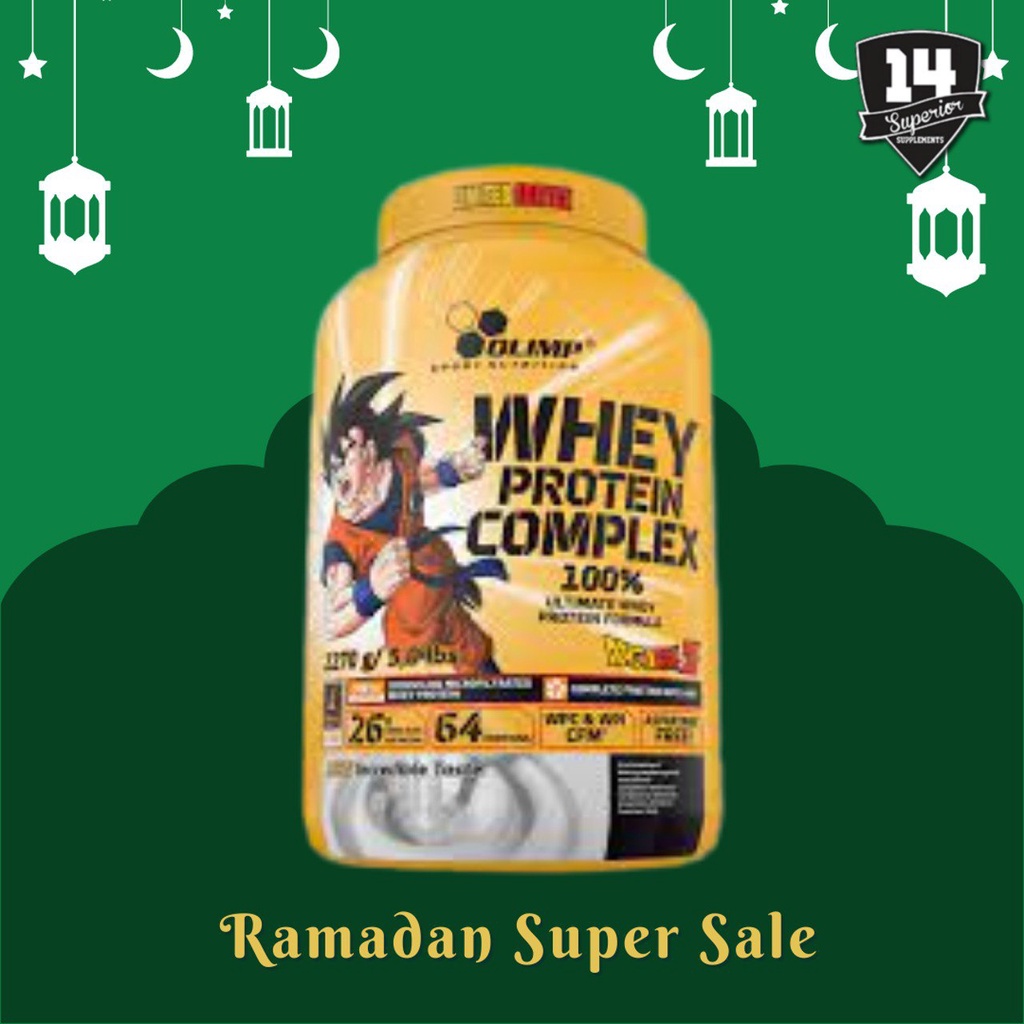 Whey Protein Dragon Ball Z Goku Olimp Sport Nutrition | Shopee Malaysia