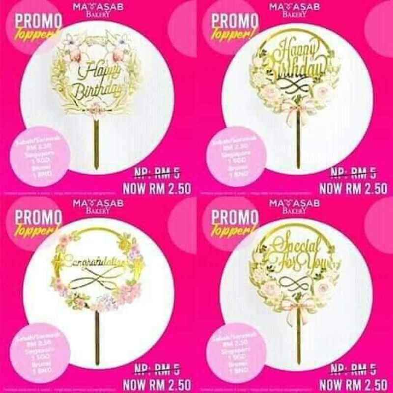 Topper Cake by Mamasab | Shopee Malaysia