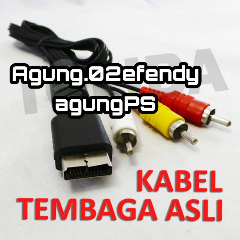 Ps2 AV CABLE PS2 CABLE PS2 TO TV ORIGINAL CABLE | Shopee Malaysia
