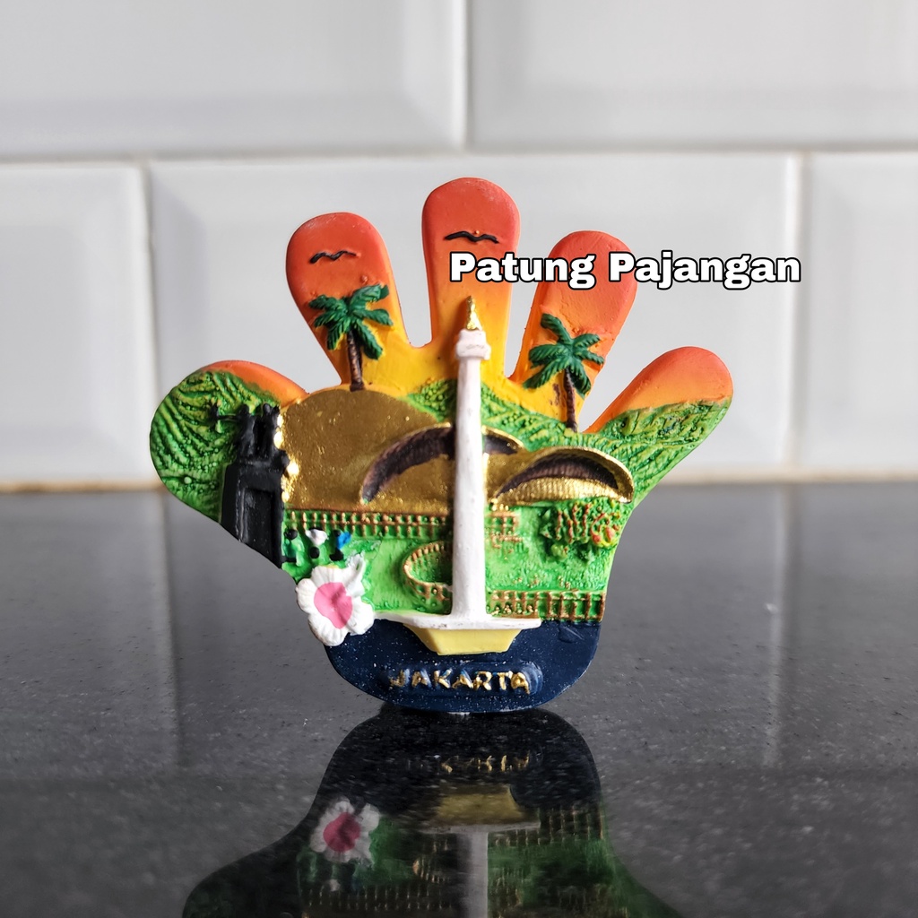 Borobudur monas Souvenirs fridge Magnets fridge Magnets Map Of ...