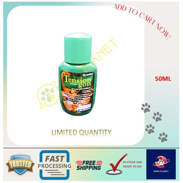TENSION GON Water Conditioner [ MYDILAB ] Anti Chlorine 50ml Ready ...
