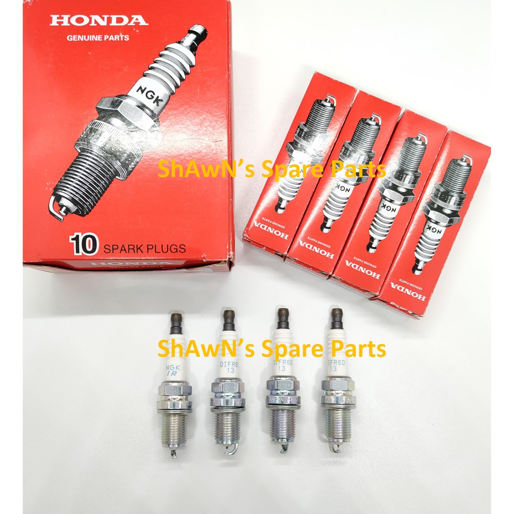 Honda City GM6 T9A / Jazz GK T5A / CRZ CR-Z / BRV BR-V Laser Iridium Spark Plug 12290-RB0-J11 ...