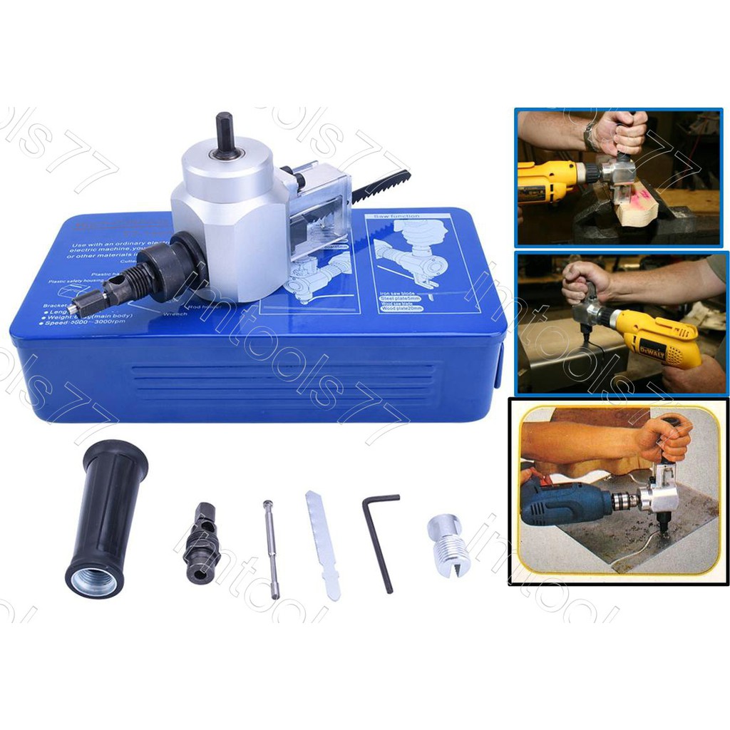 Metal Wood Plastic Nibbler Cutting And Saw Power Drill Attachment (YT ...