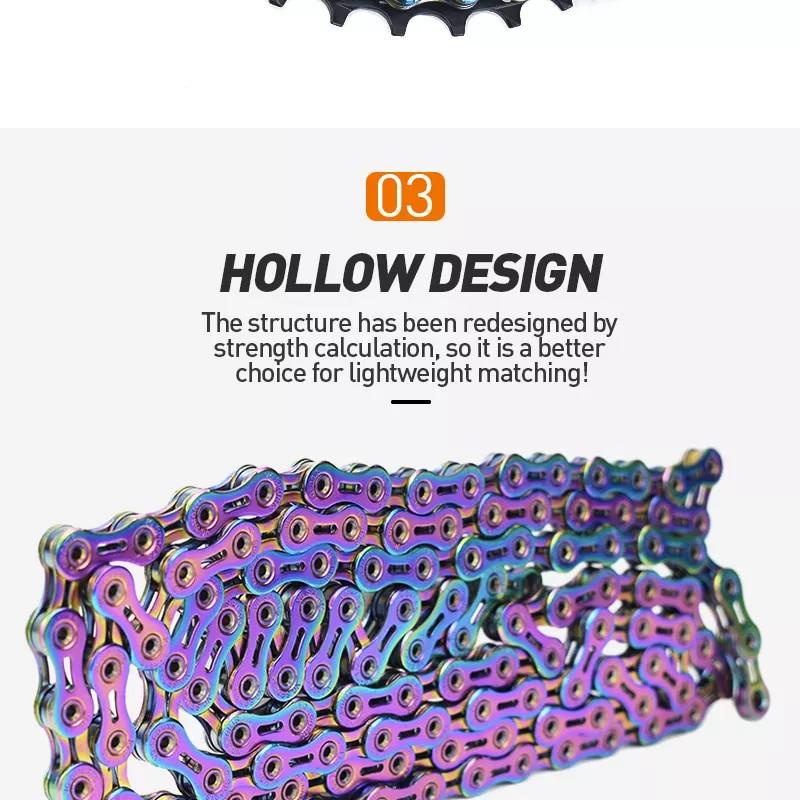 VG Sports Bicycle Chain 6 7 8 9 10 11 Speed 8s 9s 10s 11s Velocidade ...