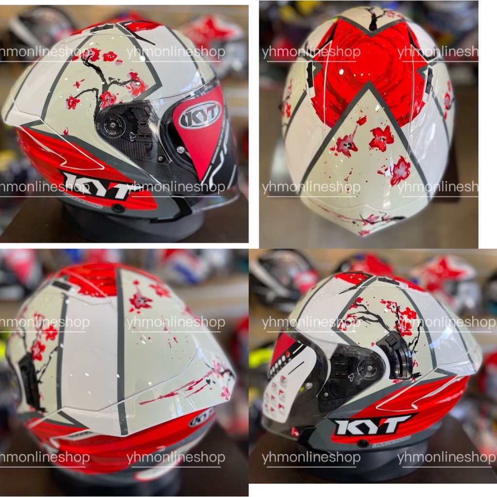 KYT Helmet NFJ Xavi Sakura Replica | Shopee Malaysia