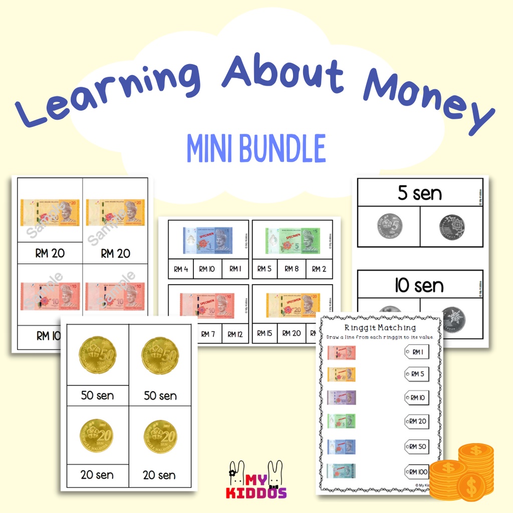 [SOFTCOPY] PDF Learning About Money Montessori Printable Mini Bundle ...