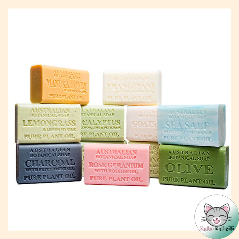 Australian Botanical Soap With Pure Plant Oil 200g Shopee Malaysia