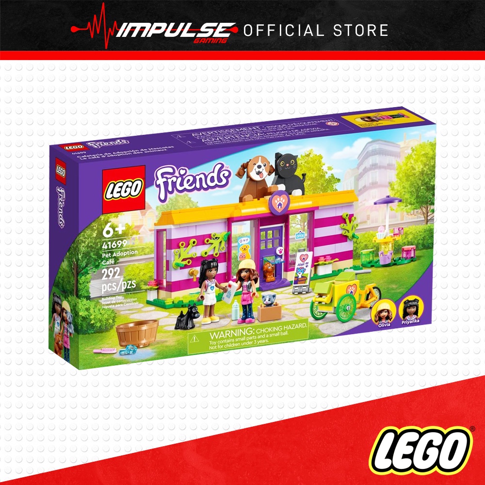 LEGO 41699 Friends - Pet Adoption Café | Shopee Malaysia