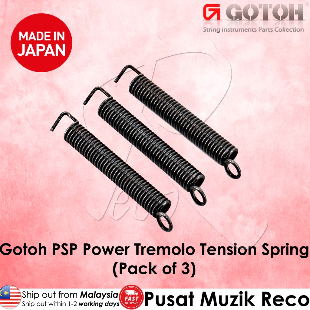 Gotoh PSP Electric Guitar Tremolo Power Tension Spring Pack of 3 【MADE ...