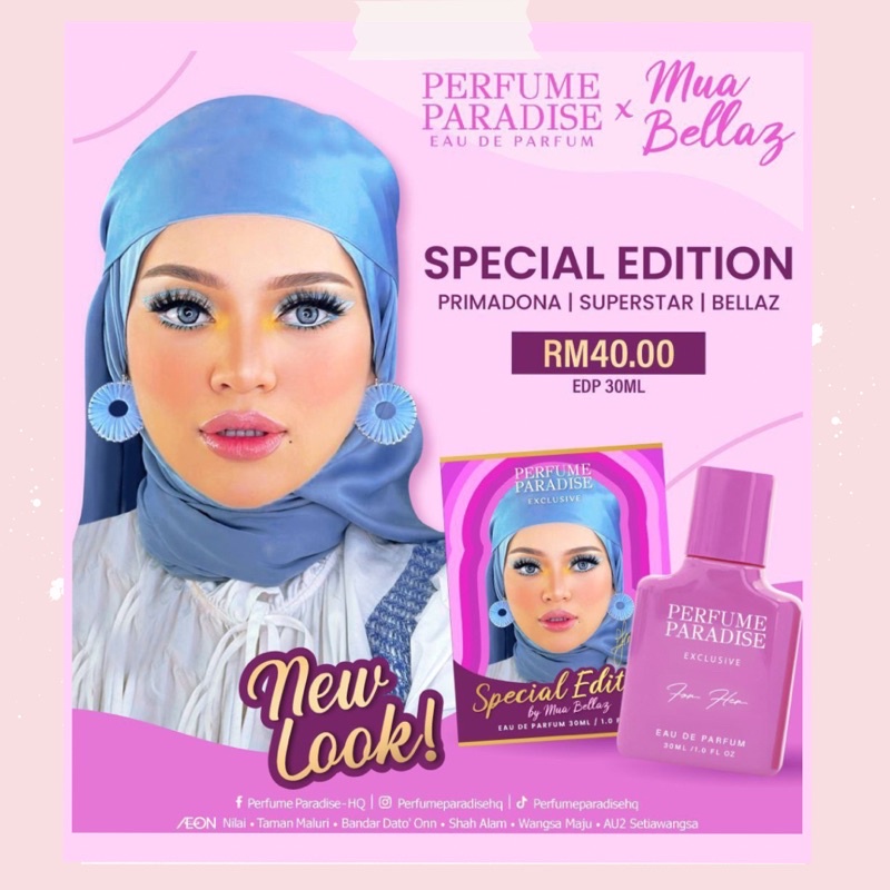 PERFUME PARADISE EXCLUSIVE SPECIAL EDITION ( 30ML ) | Shopee Malaysia
