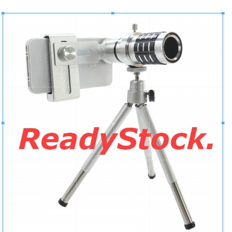 { Lelong Besar }Camera Phone Telescope hp holder Tripod Kit Universal ...