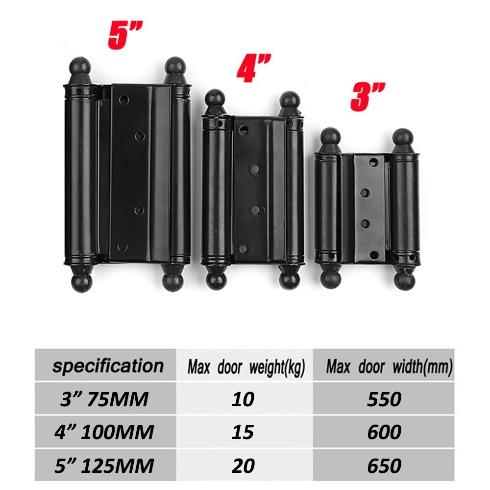 2PCS Freegate Bar Counter Doors Black Mild Steel Cowboy Hinges Cowboy ...