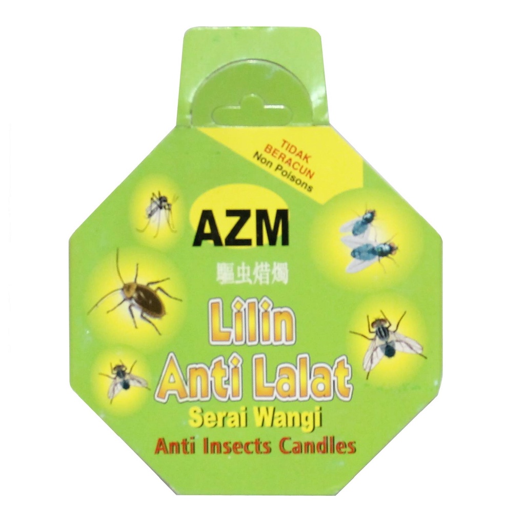 Azm Anti Insects Candles 80g | Shopee Malaysia