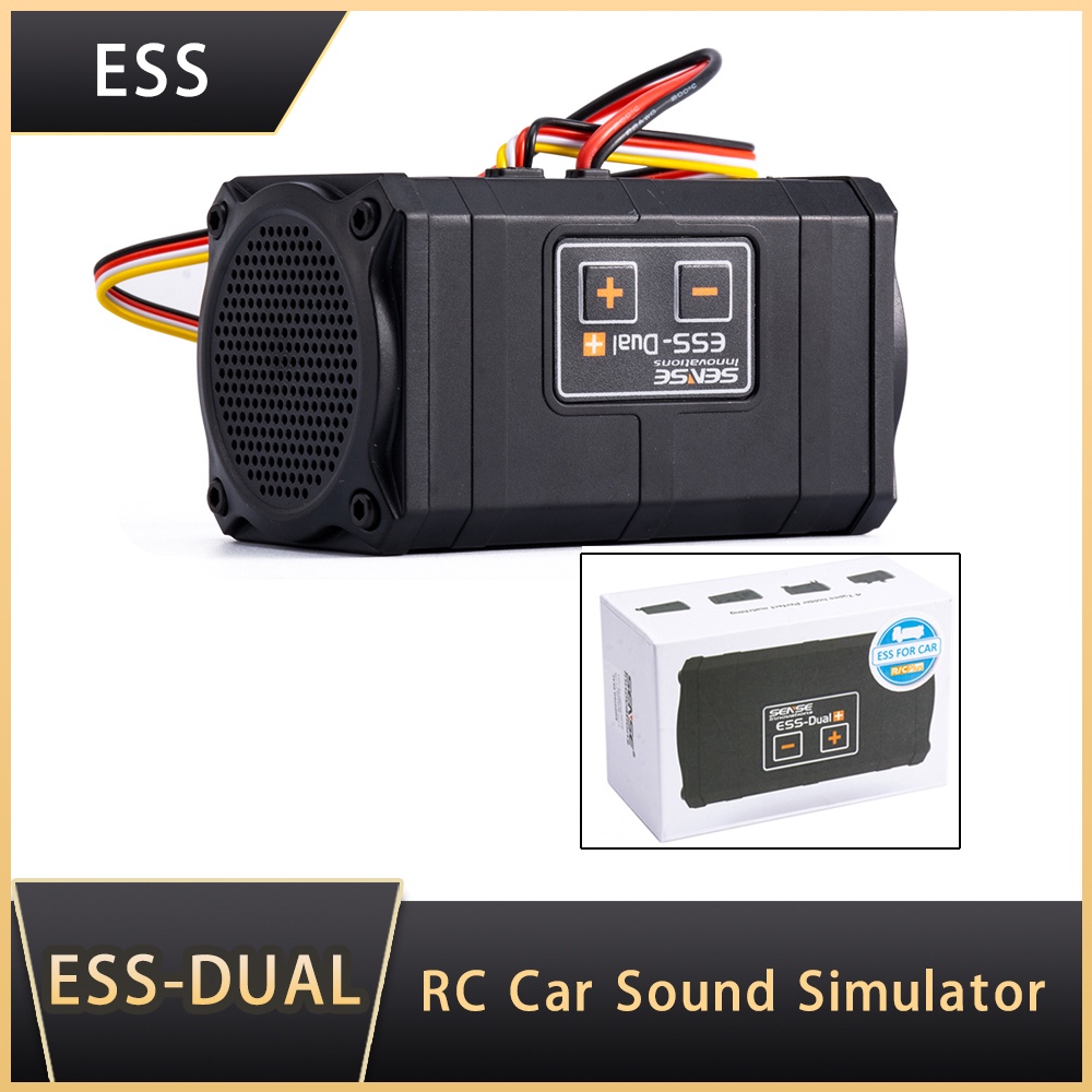 RC Car Parts Sense ESS-DUAL 2 Speakers Engine Sound Simulator For Axial ...