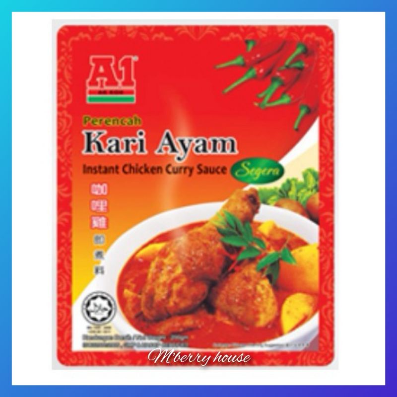 A1 Instant Chicken Curry Sause/Fish Curry Sause (100g) | Shopee Malaysia