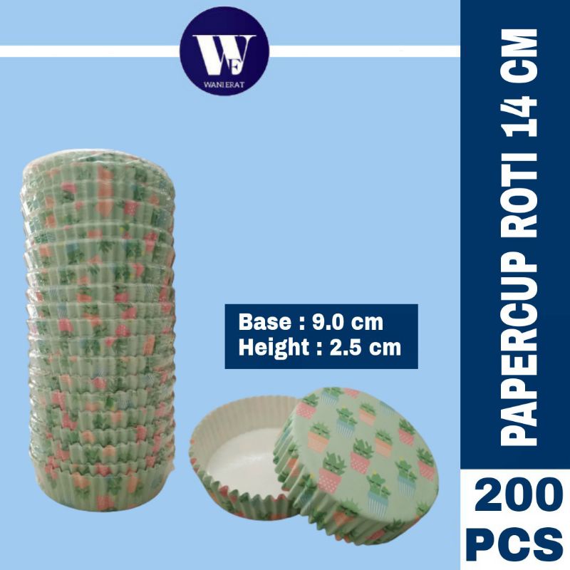 [200PCS] PAPERCUP ROTI 14CM | BREAD CUP LAMINATED | Shopee Malaysia