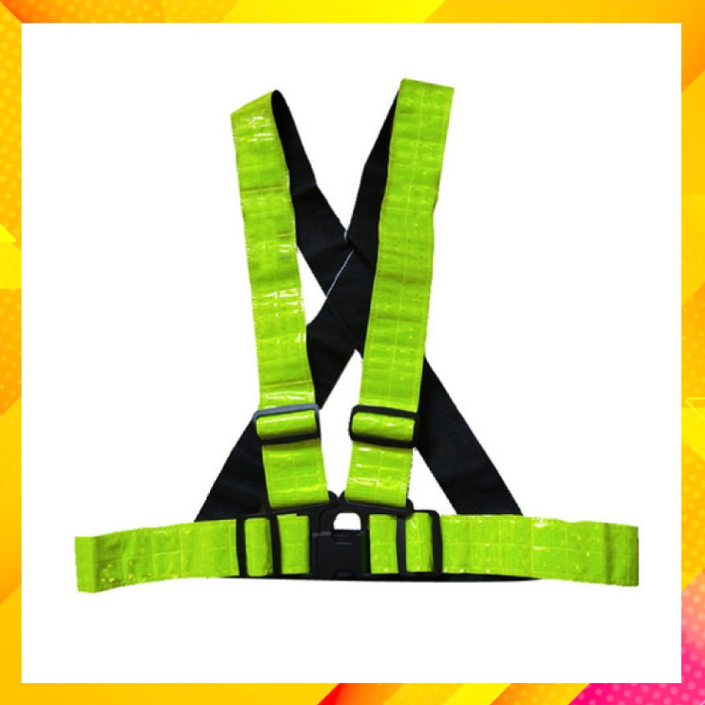 Safety Reflective Vest Heavy Duty Safety Reflective Strap Vest ...