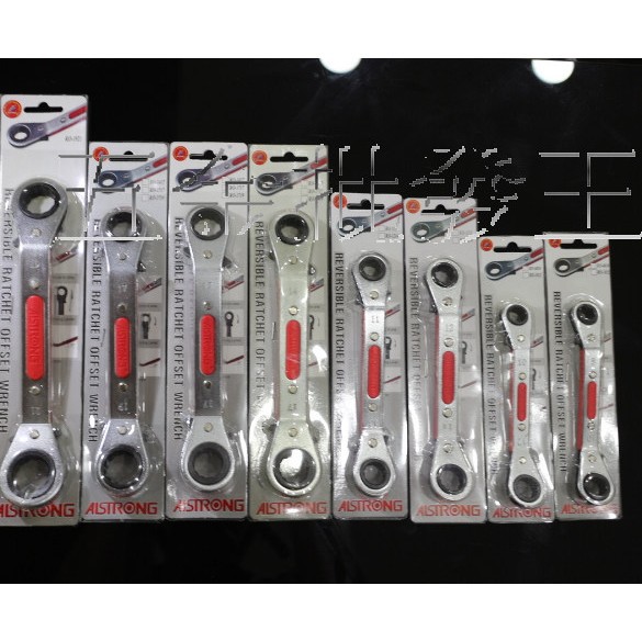@ORIGINAL ALSTRONG REVERSIBLE RATCHET OFFSET WRENCH @Germany | Shopee ...