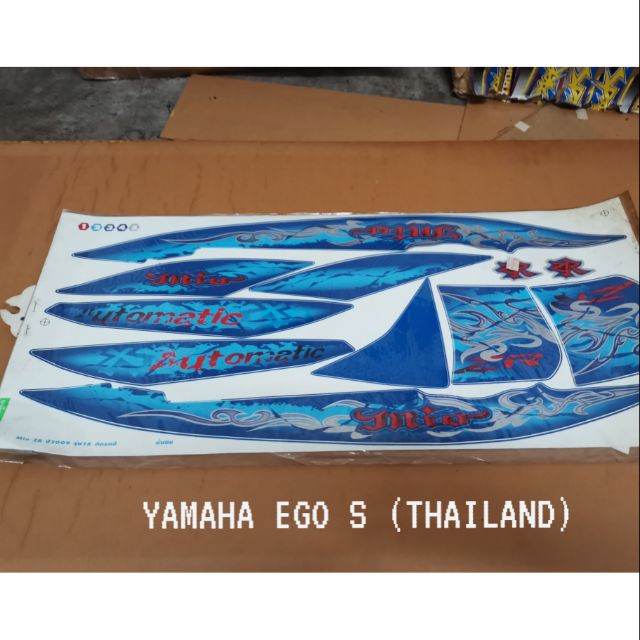 YAMAHA EGO S (DESIGN THAILAND MIO) BODY STICKER ORIGINAL THAILAND ...