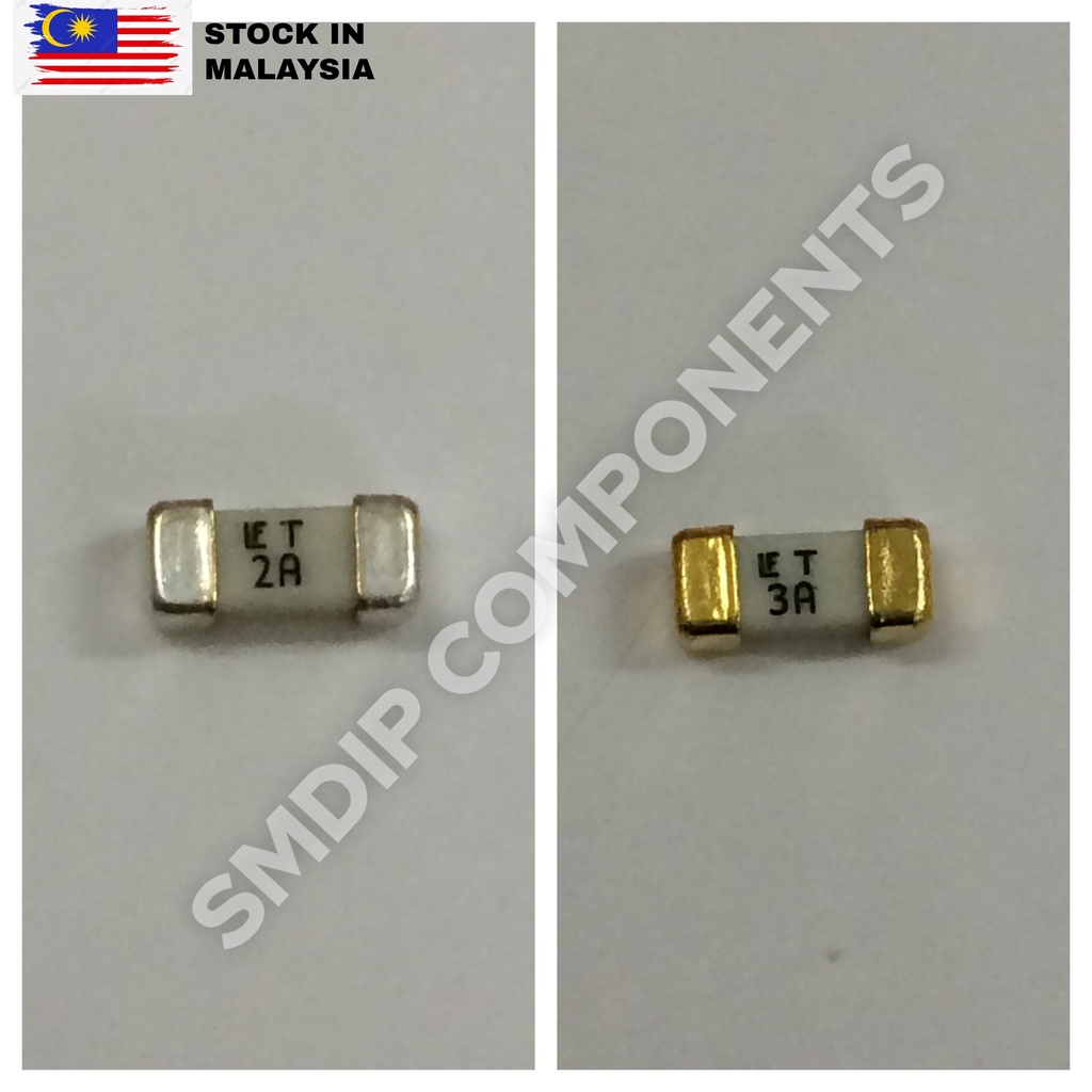 LittelFuse, 125V Slow Blow, Smd Fuse, 6.1mm x 2.1mm (2410) | Shopee ...