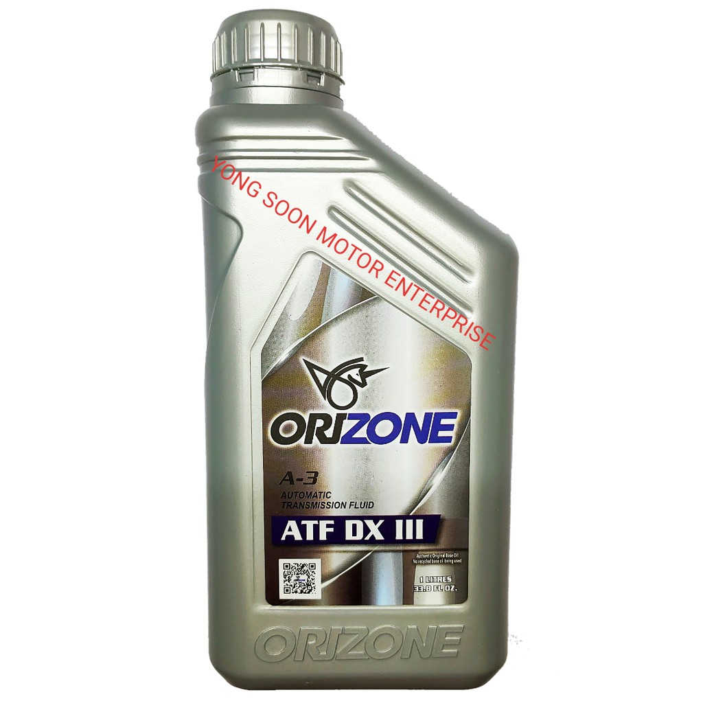 ORIZONE ATF SP3 DX III AUTOMATIC TRANSMISSION FLUID 1LITER | Shopee ...