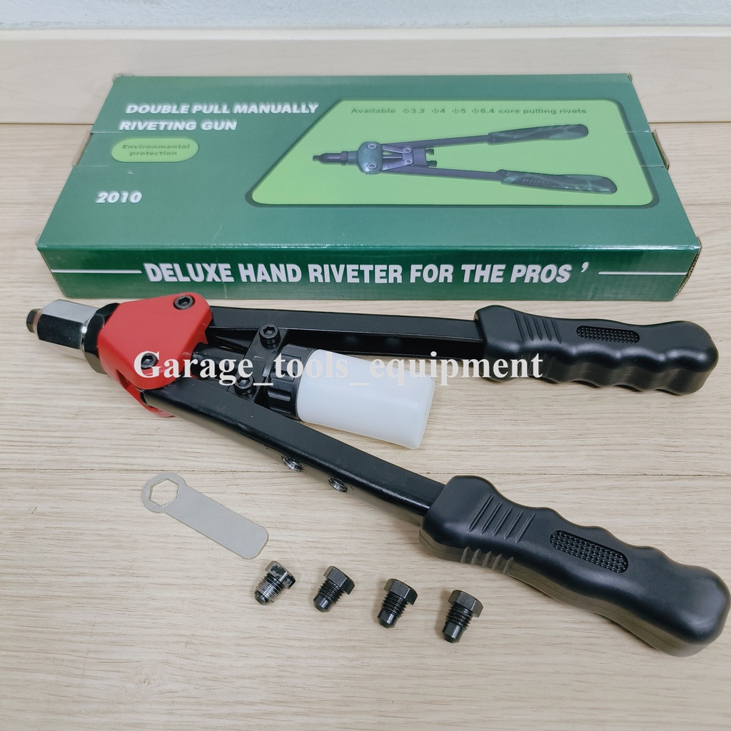 XR Tools 13Inch Double Pull Manually Hand Riveter Blind Rivet Gun Tool ...