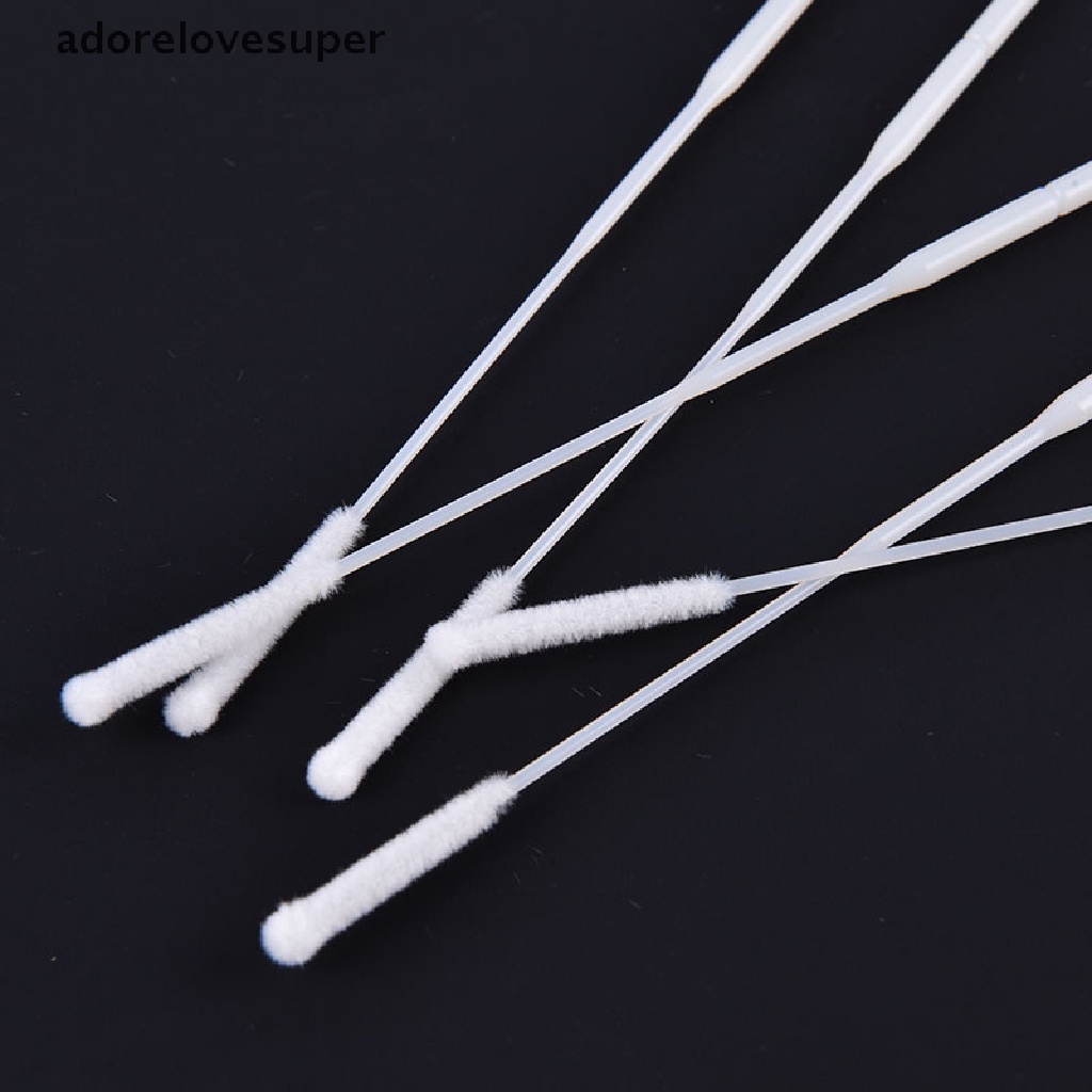 AD1MY 100PCS Nasal Swab Individual Self Test Sterile Nasopharyngeal ...