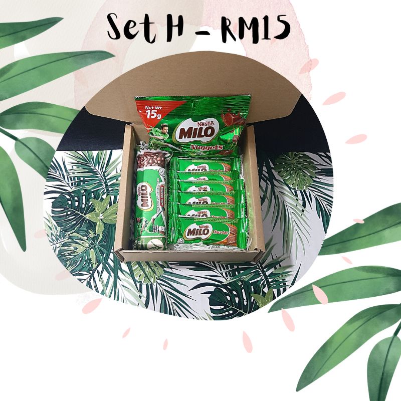 🔥 FREE STICKER GAMBAR 🔥 MILO Gift box Surprise box Chocolate Box Birthday box Hadiah Bajet Murah ...