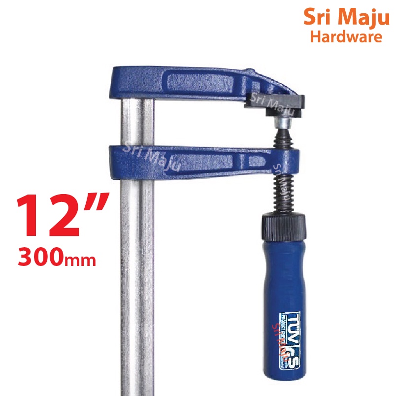 MAJU Quality F Clamp 12" With Fast Action Sliding Locking Arm Bar Speed ...