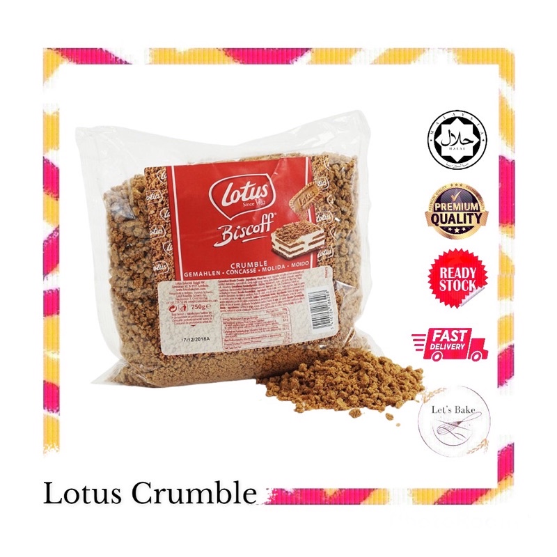 Lotus Biscoff Crumble 750g | Shopee Malaysia