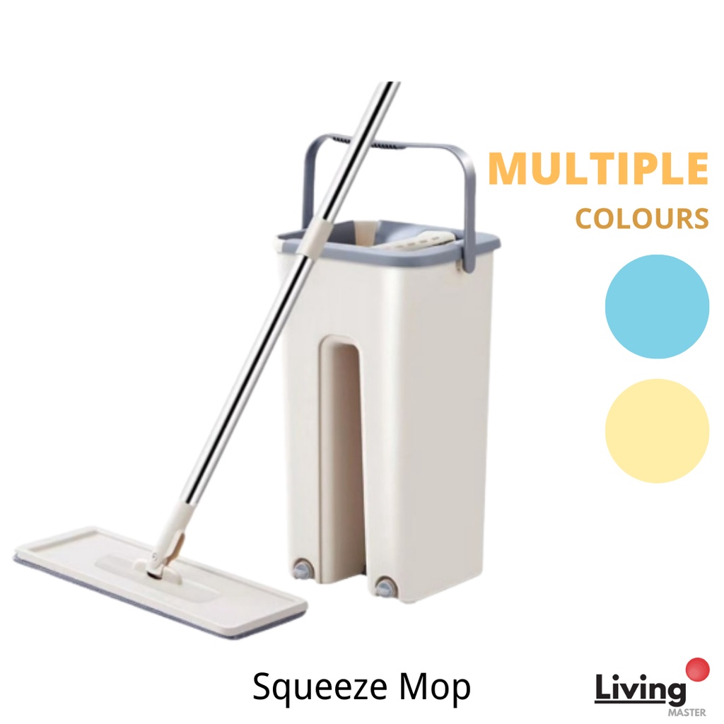 2 in 1 Magic Self Cleaning Mop, Magic Mop, Microfiber Mop, Squeeze Mop ...
