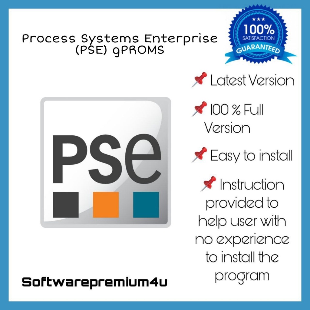 Process Systems Enterprise (PSE) gPROMS ModelBuilder 4.20 (2021 ...