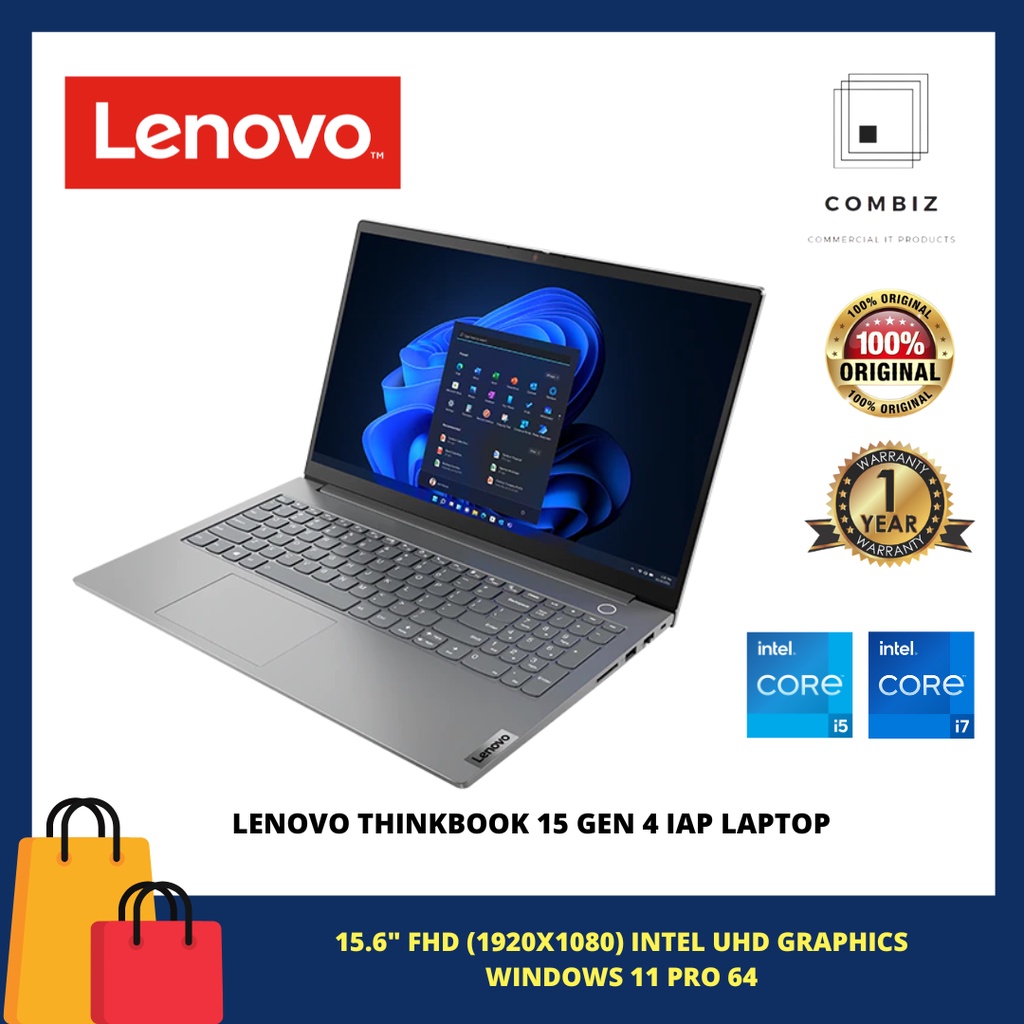 LENOVO THINKBOOK 15 GEN 4 IAP LAPTOP ( STOCK AVAILABILITY PLEASE CONTACT SELLER ) | Shopee Malaysia
