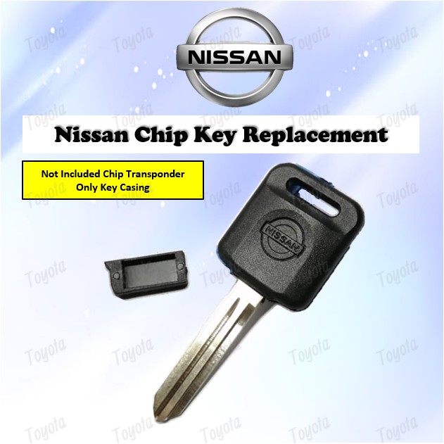 Nissan Chip Key Replacement Replacement Sentra Serena Livina | Shopee ...